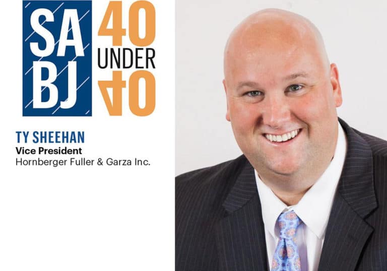 Sheehan selected for San Antonio 40 Under 40 Awards
